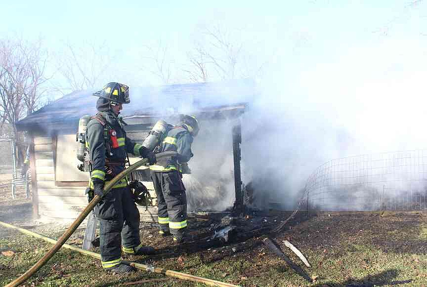 Fire destroys well house | Pea Ridge Times
