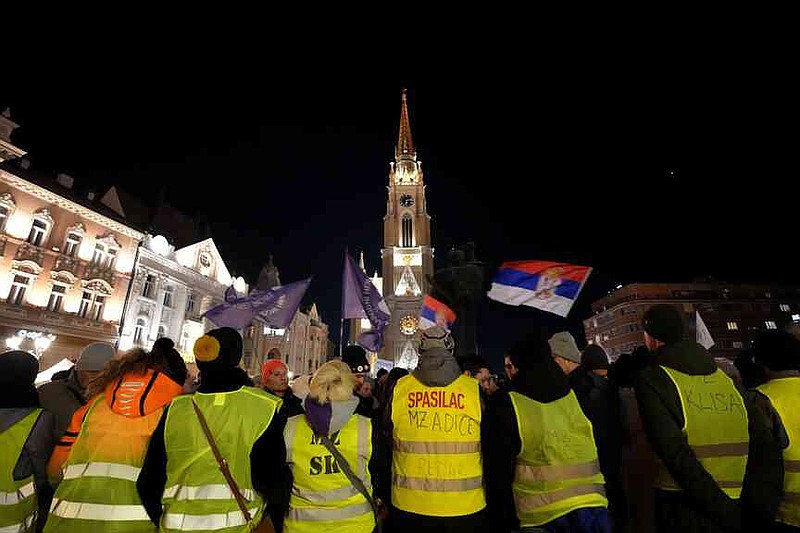 Thousands rally in Serbia as students vow to continue fight against ...