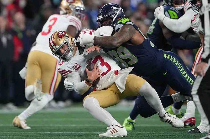Seattle begins romp on opening kick | The Arkansas Democrat-Gazette ...