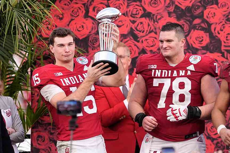 Offensive line key to Hoosier fortune | Northwest Arkansas Democrat-Gazette