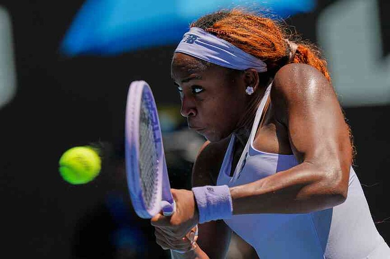 Gauff struggles with serve, advances | The Arkansas Democrat-Gazette ...