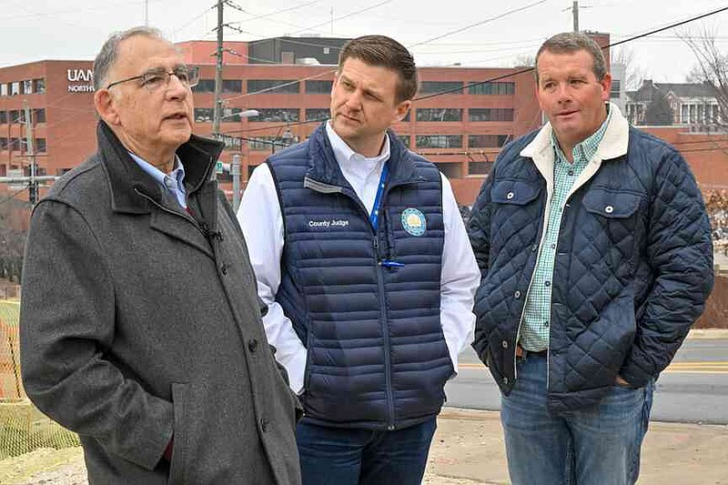 Boozman, others tour veterans housing project that is taking shape on ...