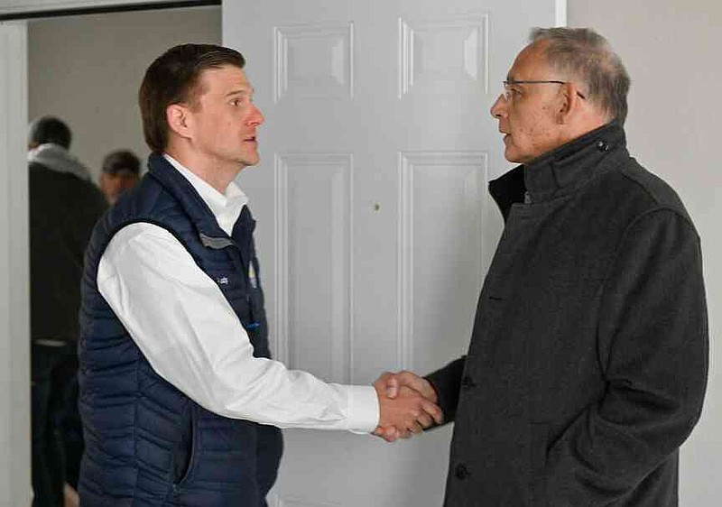 Boozman, others tour veterans housing project that is taking shape on ...