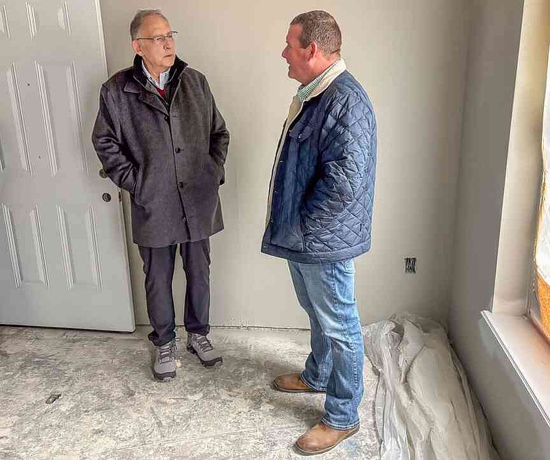 Boozman, others tour veterans housing project that is taking shape on ...