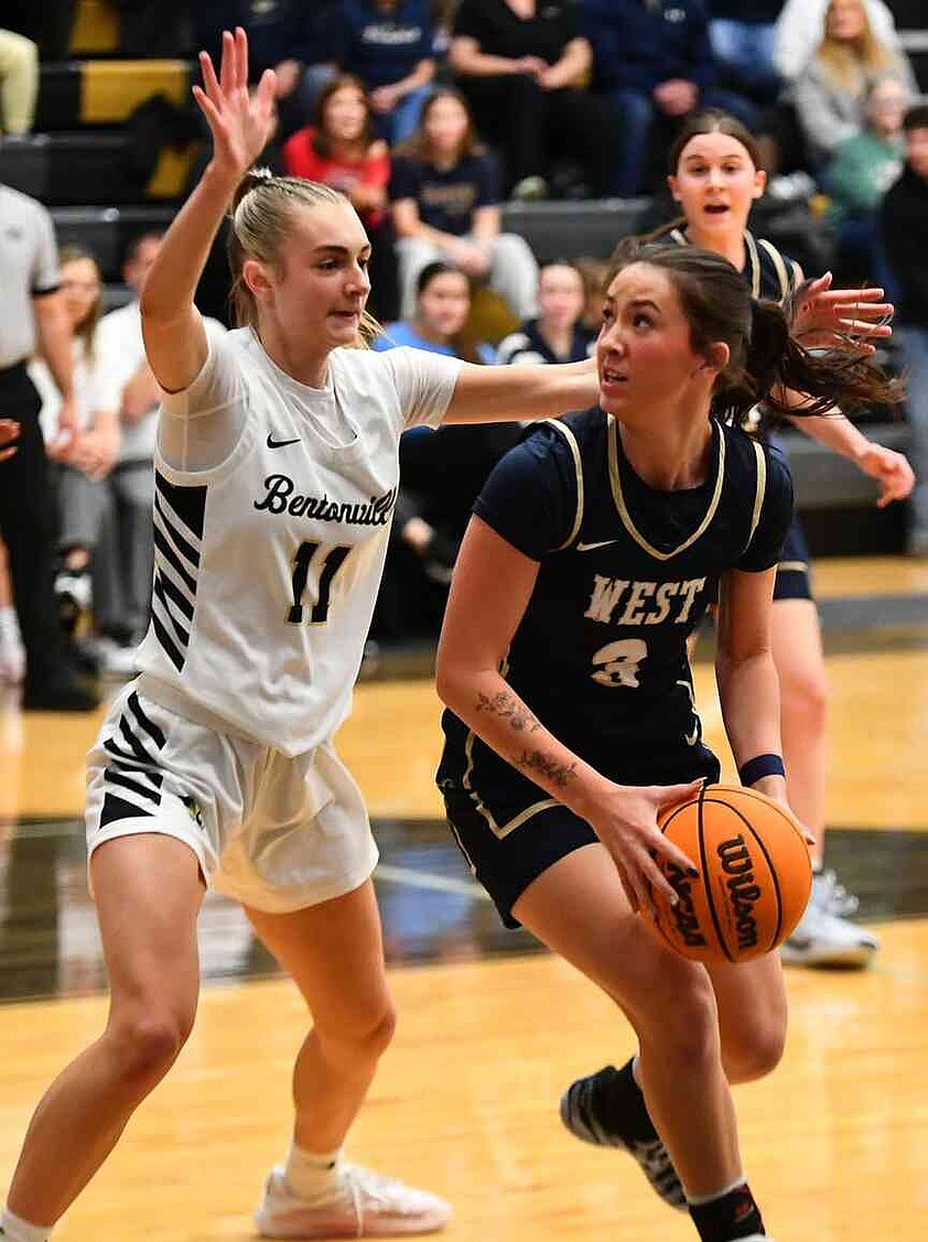 Bentonville West girls claim first-ever victory over Bentonville, reach ...