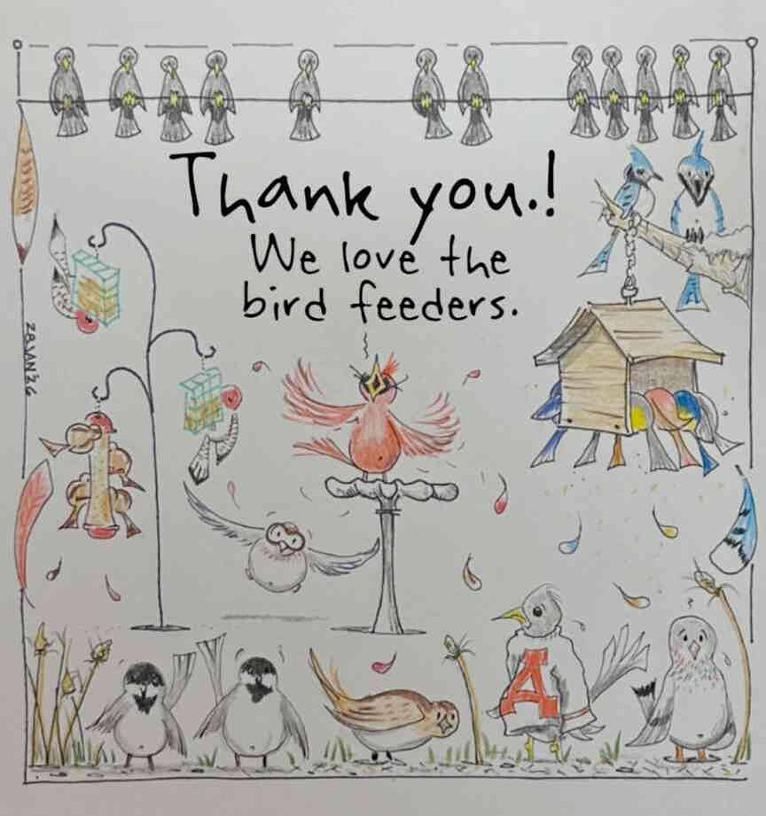 We love the bird feeders | Westside Eagle Observer