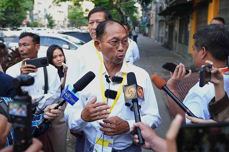 Myanmar votes in final round of election | The Arkansas Democrat ...