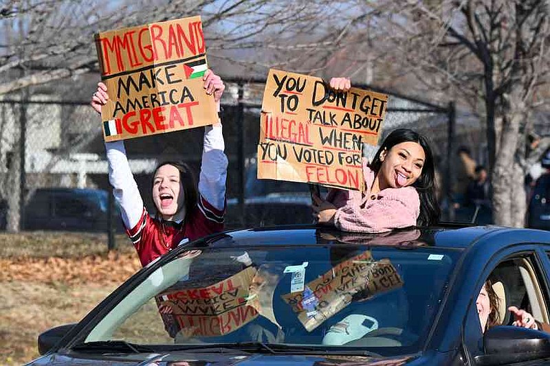 PHOTOS: Springdale students stage walkout to protest ICE | Northwest ...