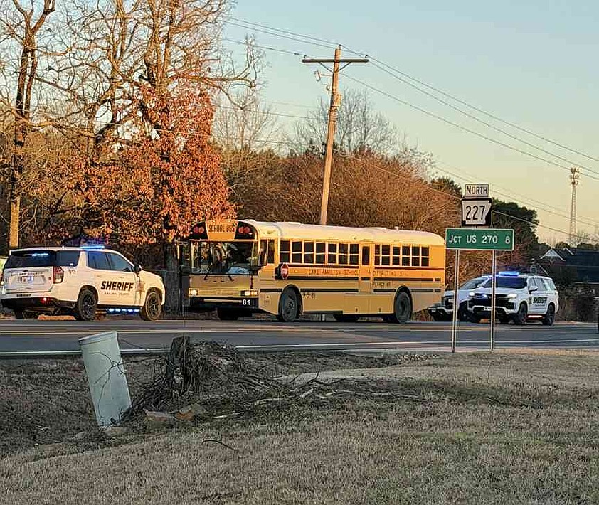 WATCH | Lake Hamilton school bus incident prompts law enforcement ...