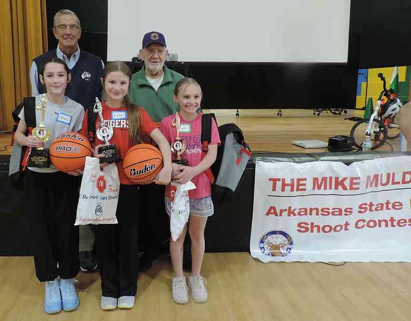 Winners in the 10- and 11-year-old girls category are Natalie Gray ...