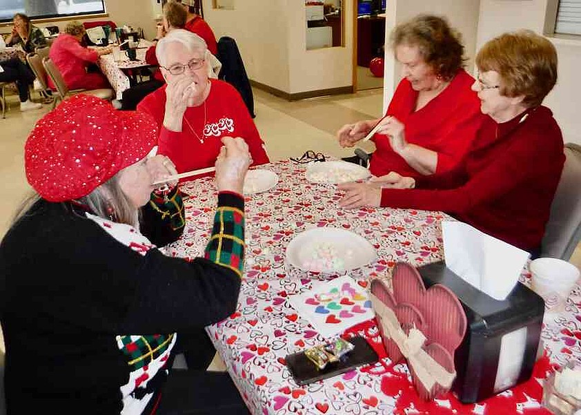 Guests at Billy V. Hall Senior Activity Center enjoy day of Valentine ...