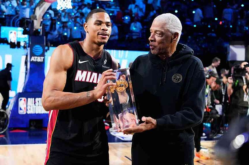 Heat’s Johnson tops rookie for slam dunk title | The Arkansas Democrat ...