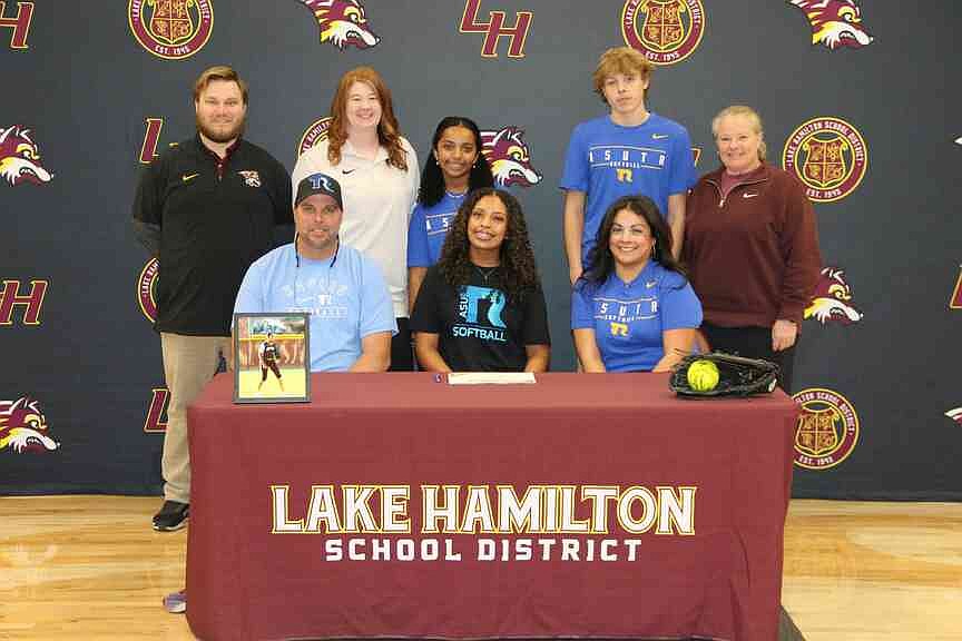 Wolves’ Lana Mae Stevenson signs with ASU Three Rivers | Hot Springs ...