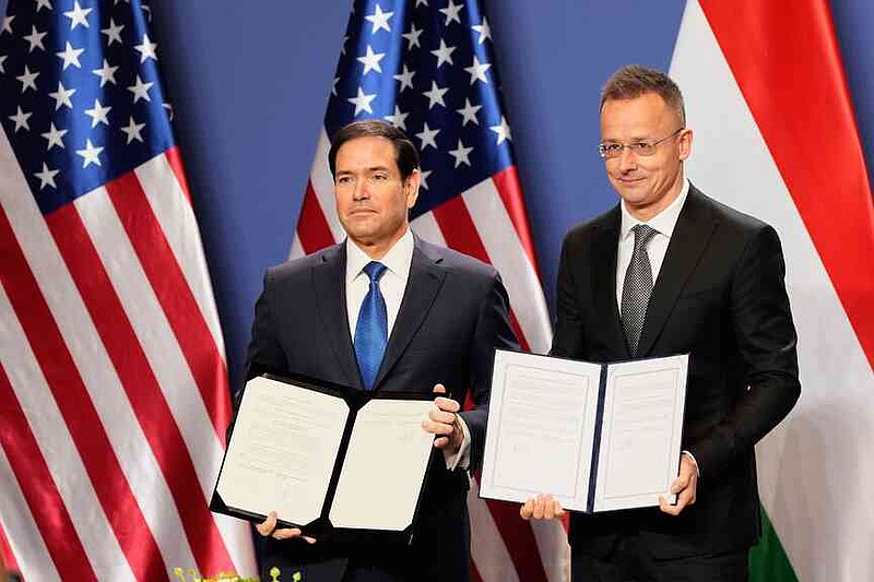 Rubio backs Orbán in bid for reelection | The Arkansas Democrat-Gazette ...
