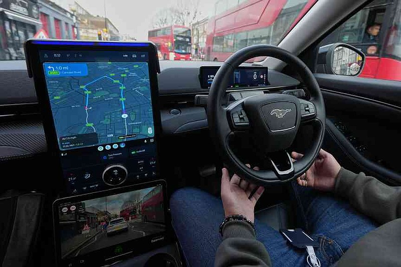 Self-driving cars take test drives on London roads | The Arkansas ...