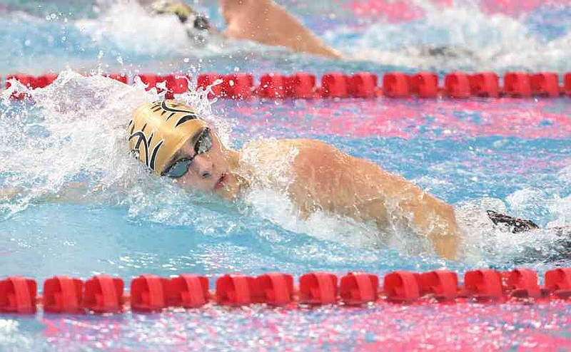 Bentonville swim sweeps state meet; 8 in a row for the girls and 4 ...