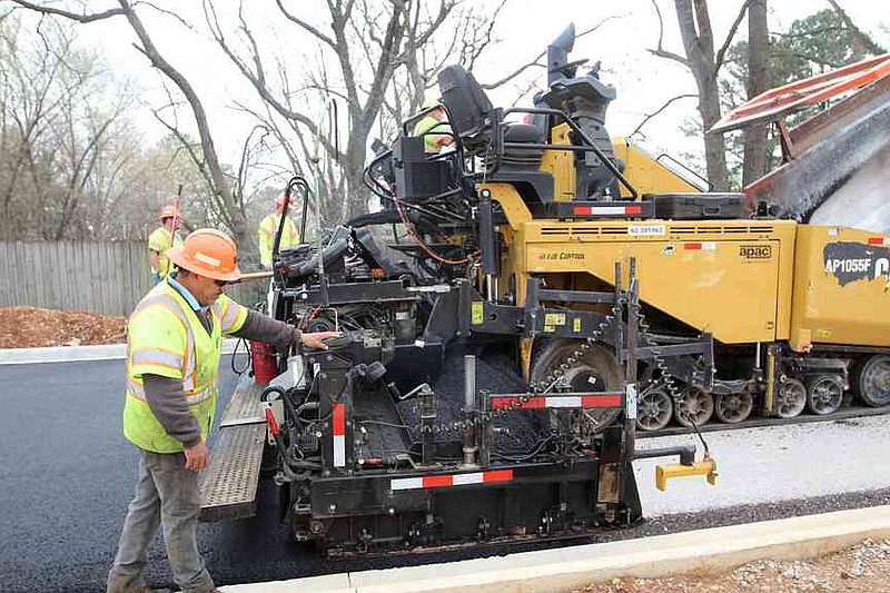 Asphalt poured as Carr Street project in Pea Ridge nears completion ...