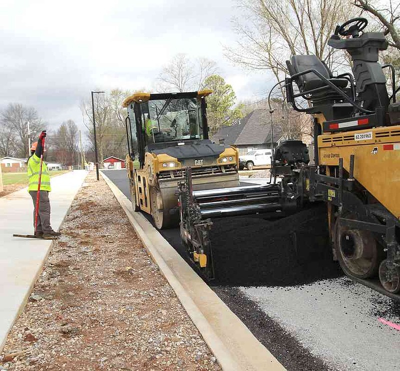 Asphalt poured as Carr Street project in Pea Ridge nears completion ...