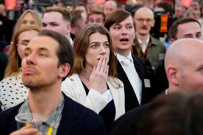 Danish election leaves uncertain future for leader | Northwest Arkansas ...