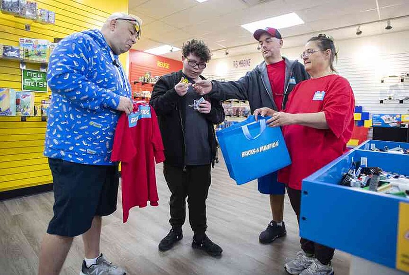 Building hope: Charity, Springdale store partner on Lego donation to ...