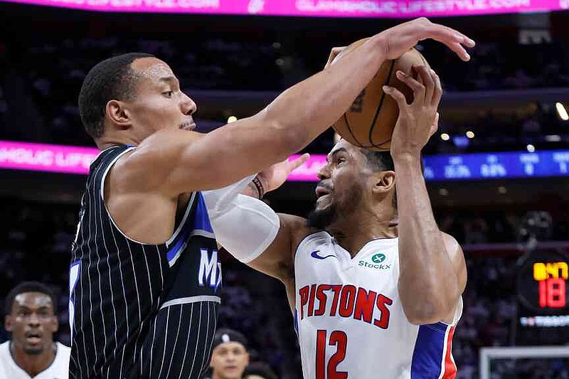 Magic pounce on rusty Pistons | The Arkansas Democrat-Gazette ...