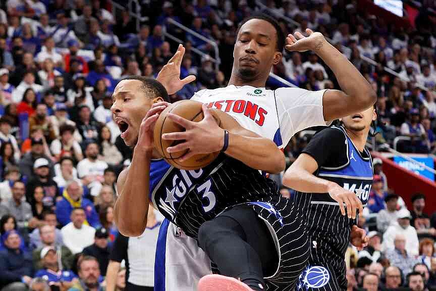 Magic pounce on rusty Pistons | The Arkansas Democrat-Gazette ...