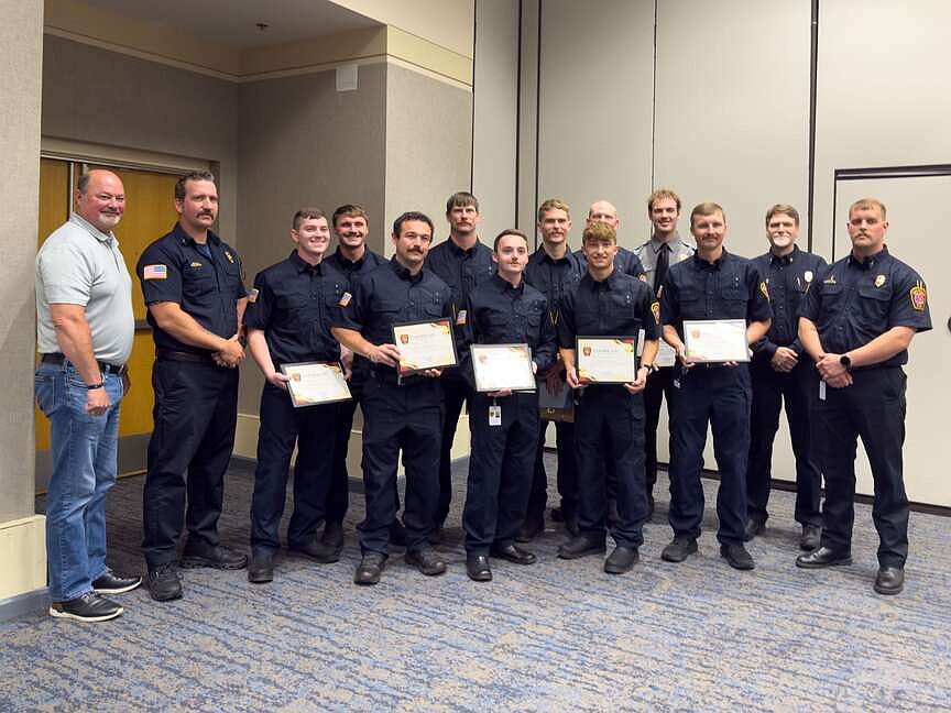 WATCH | Hot Springs Fire Department promotes new firefighters to the ...