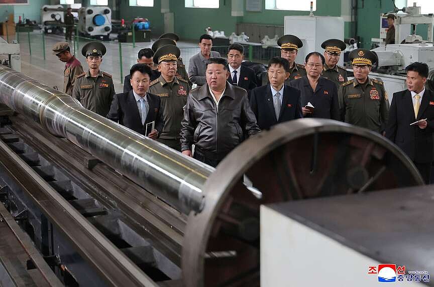 N. Korea unveils new artillery systems | Northwest Arkansas Democrat ...