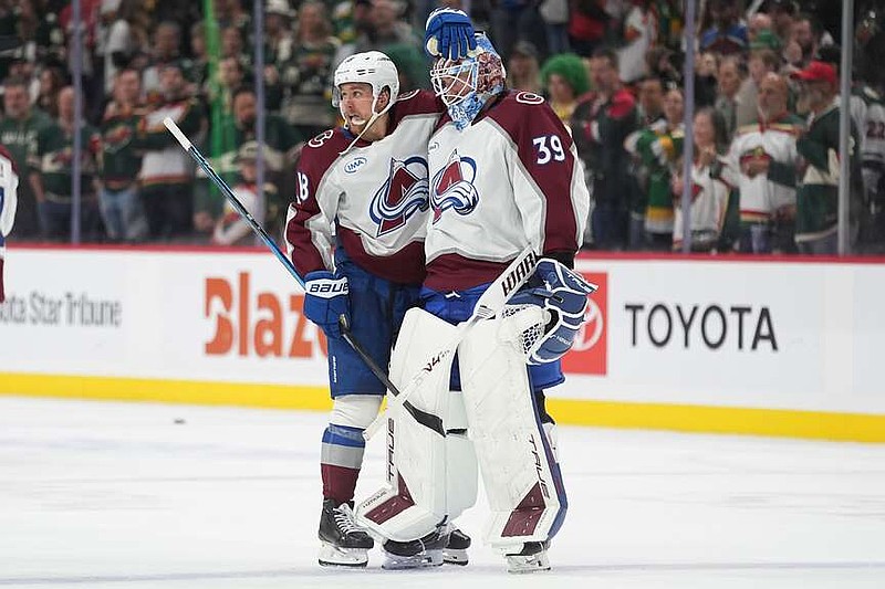 Avalanche look to send Wild packing | The Arkansas Democrat-Gazette ...