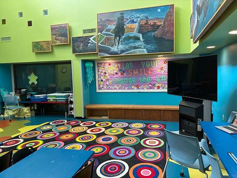 The children's activity room at the Garland County Library hosts the ...