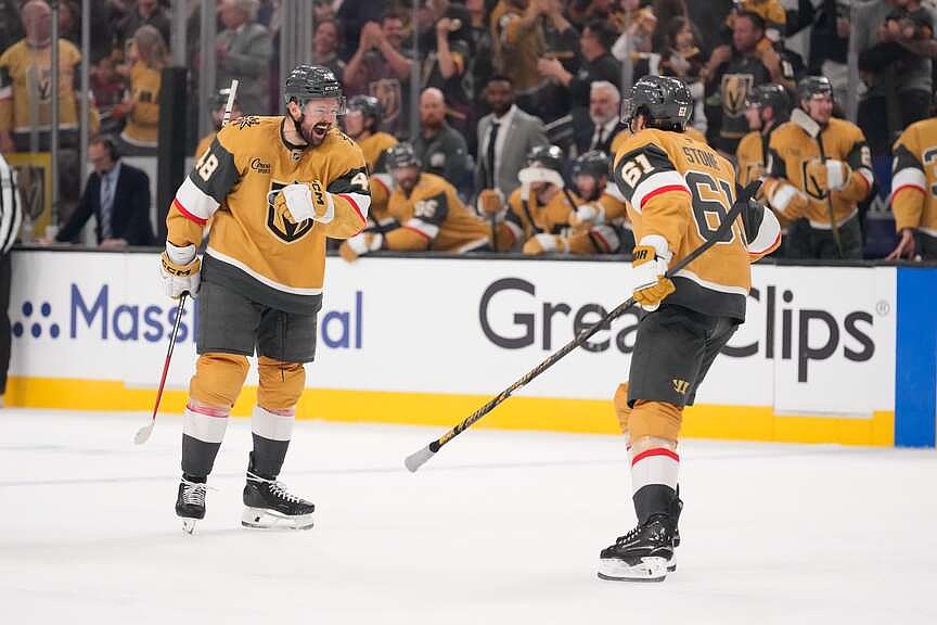 NHL playoffs: Hertl’s late winner caps Golden Knights’ wild 5-3 rally ...