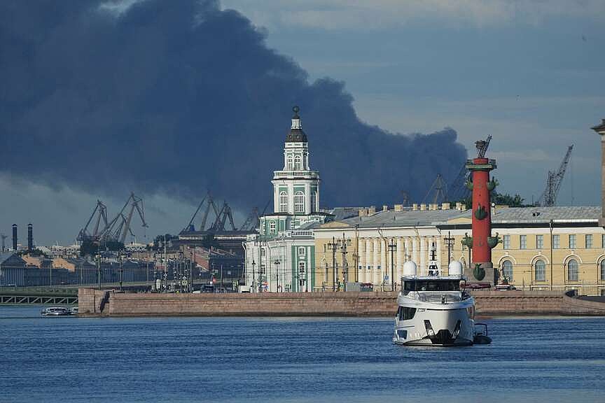 Ukrainian drones hit Russian oil terminal | The Arkansas Democrat ...