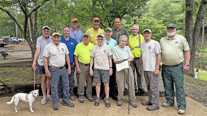 WATCH | Undersecretary, congressman work on Charlton Trail, recognize ...