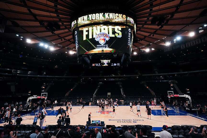 Knicks stay calm for Garden party | Northwest Arkansas Democrat-Gazette