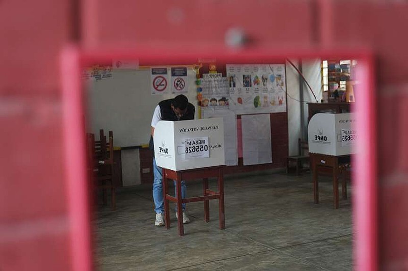 Runoff vote in Peru shows no clear winner | Northwest Arkansas Democrat ...