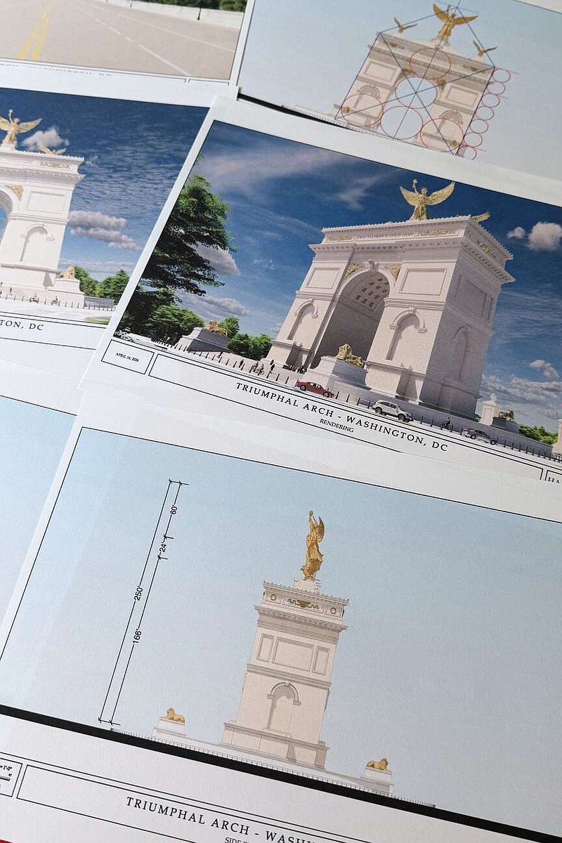 White House plans intense schedule to complete arch | The Arkansas ...