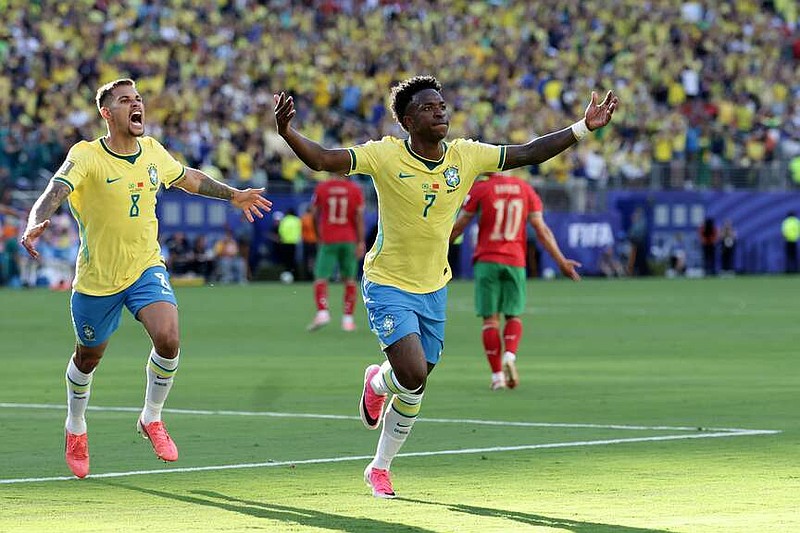 Brazil rallies, settles for a draw | Northwest Arkansas Democrat-Gazette