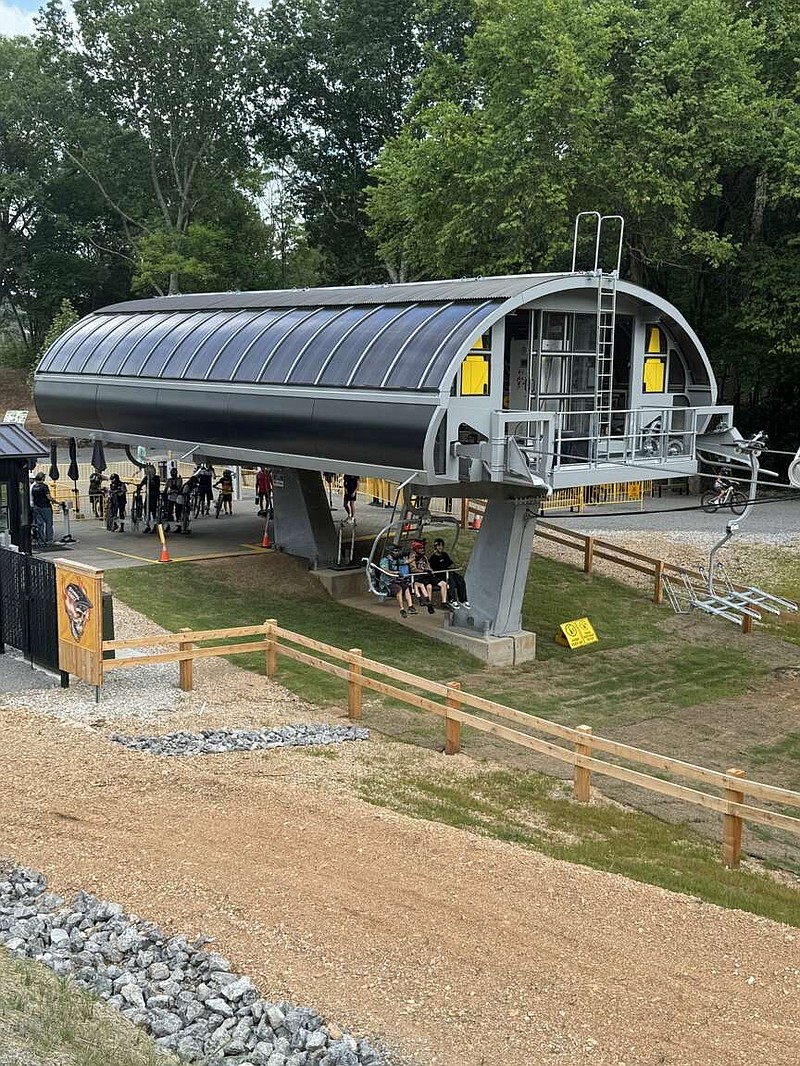 OUTDOORS IN ARKANSAS: Lift-assisted Oz Trails Bike Park opens in Bella ...