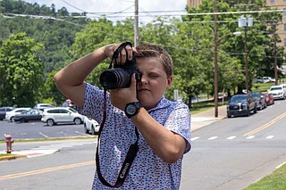 WATCH | 10-year-old Gunner Gigerich finds his focus behind the camera ...