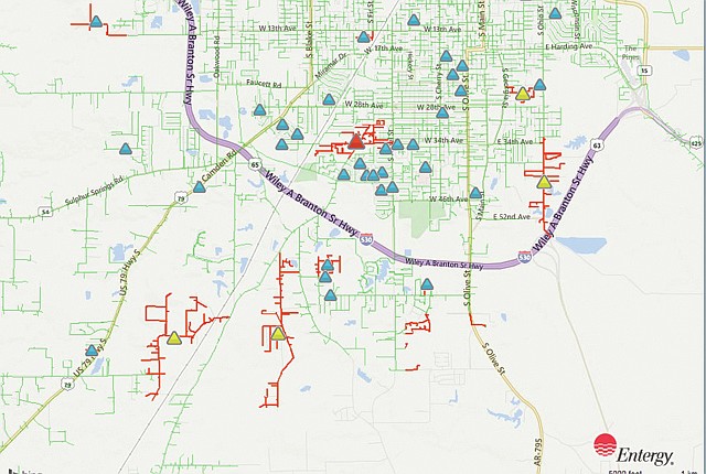 Power Outages | The Arkansas Democrat-Gazette - Arkansas' Best News Source