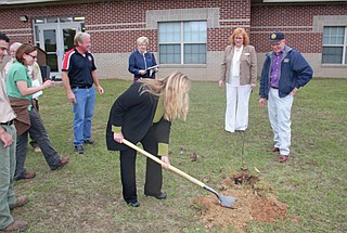Trees planted in MLK Park in observance of Arbor Day | Pine Bluff ...