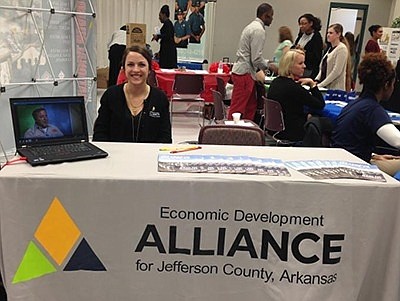 McNew makes presentation | Pine Bluff Commercial News