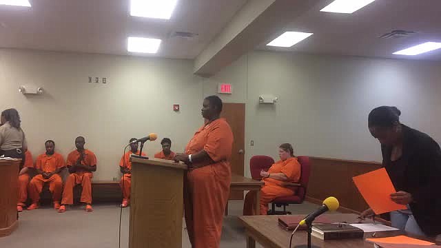 Vanna Johnson appears in court on May 25 after prosecutors say she ...