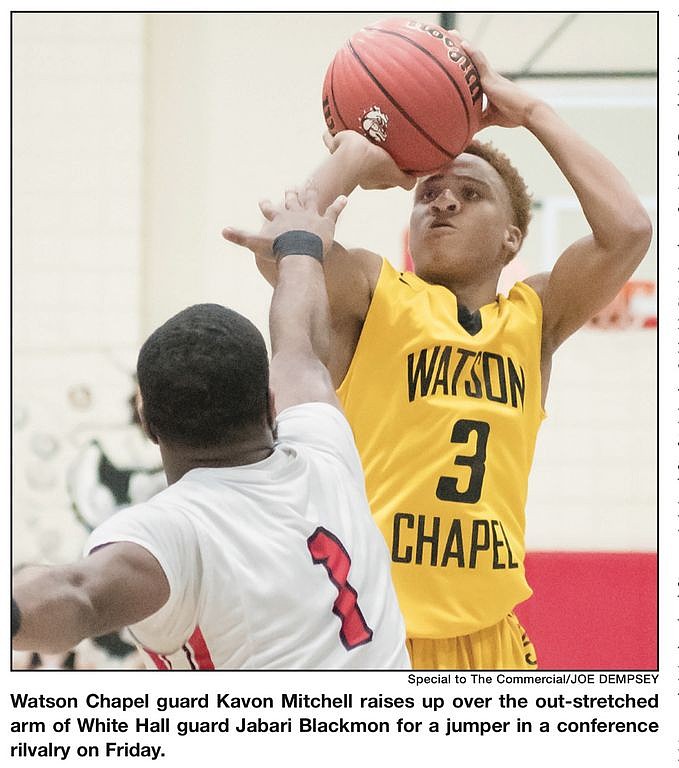 Watson Chapel pulls away with 62-56 win over White Hall | Pine Bluff ...