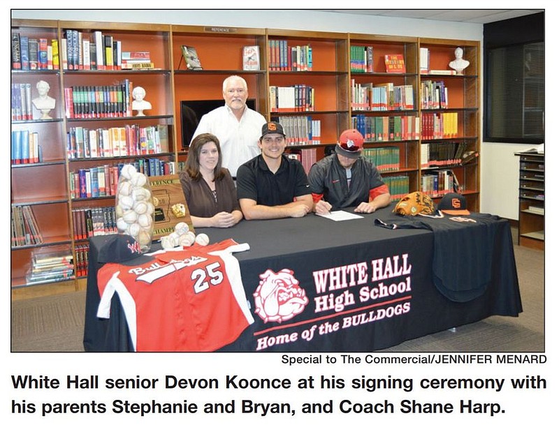 White Hall senior Devon Koonce signs with Connors State | The Arkansas ...