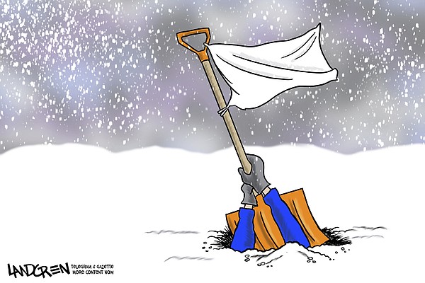 Landgren cartoon: Surrender