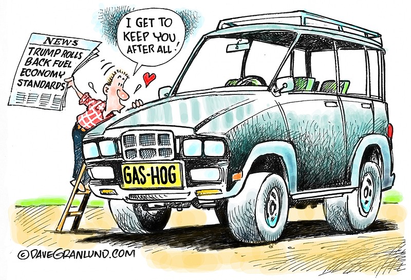 Granlund cartoon: Fuel economy standards