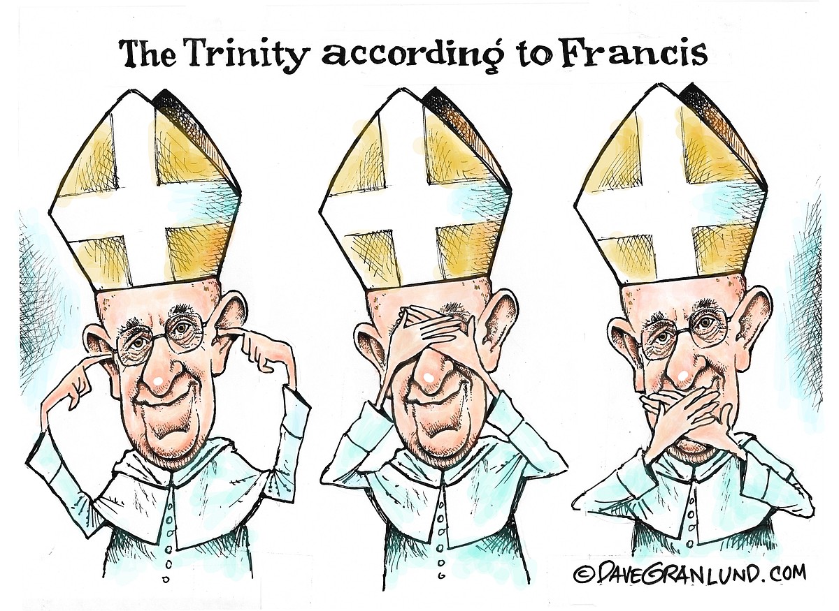 Granlund cartoon: The Trinity according to Francis | The Arkansas ...