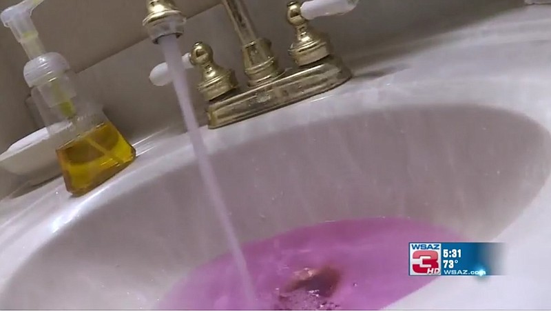 Ohio town's tap water turns pink | The Arkansas Democrat-Gazette ...