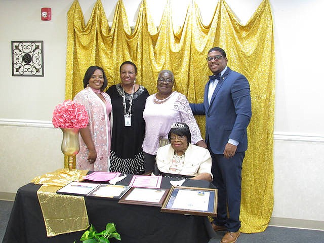 Marie Franklin celebrates 100th birthday